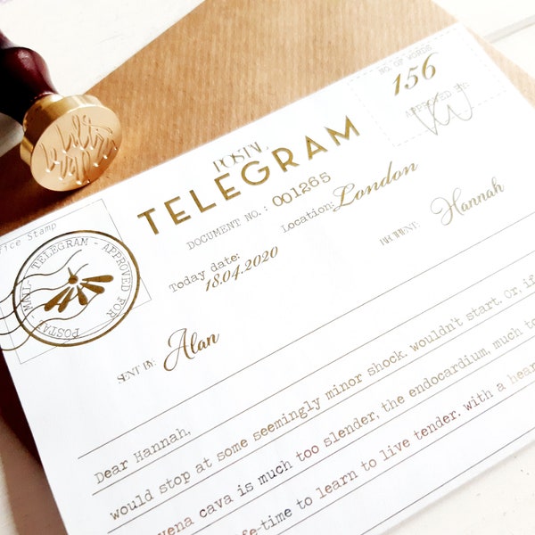 Telegram Invitation - Etsy