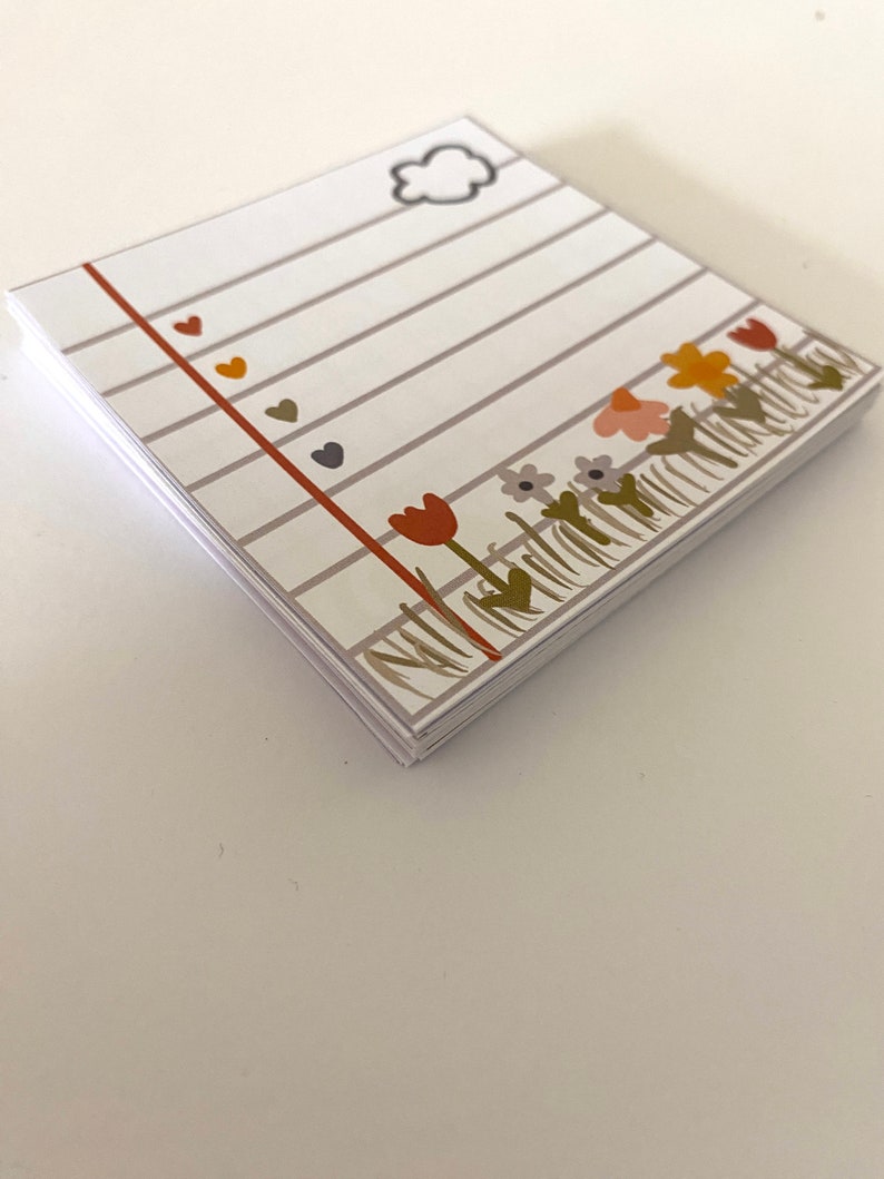 Printable Post-it Notes, Instant Memo Pad, Printable Notepad, Cute ...