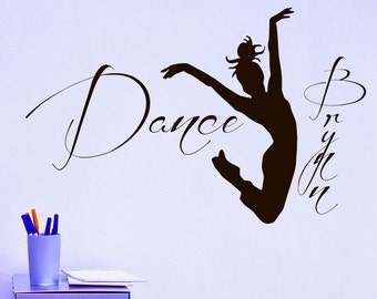 Dance Wall Decal | Etsy