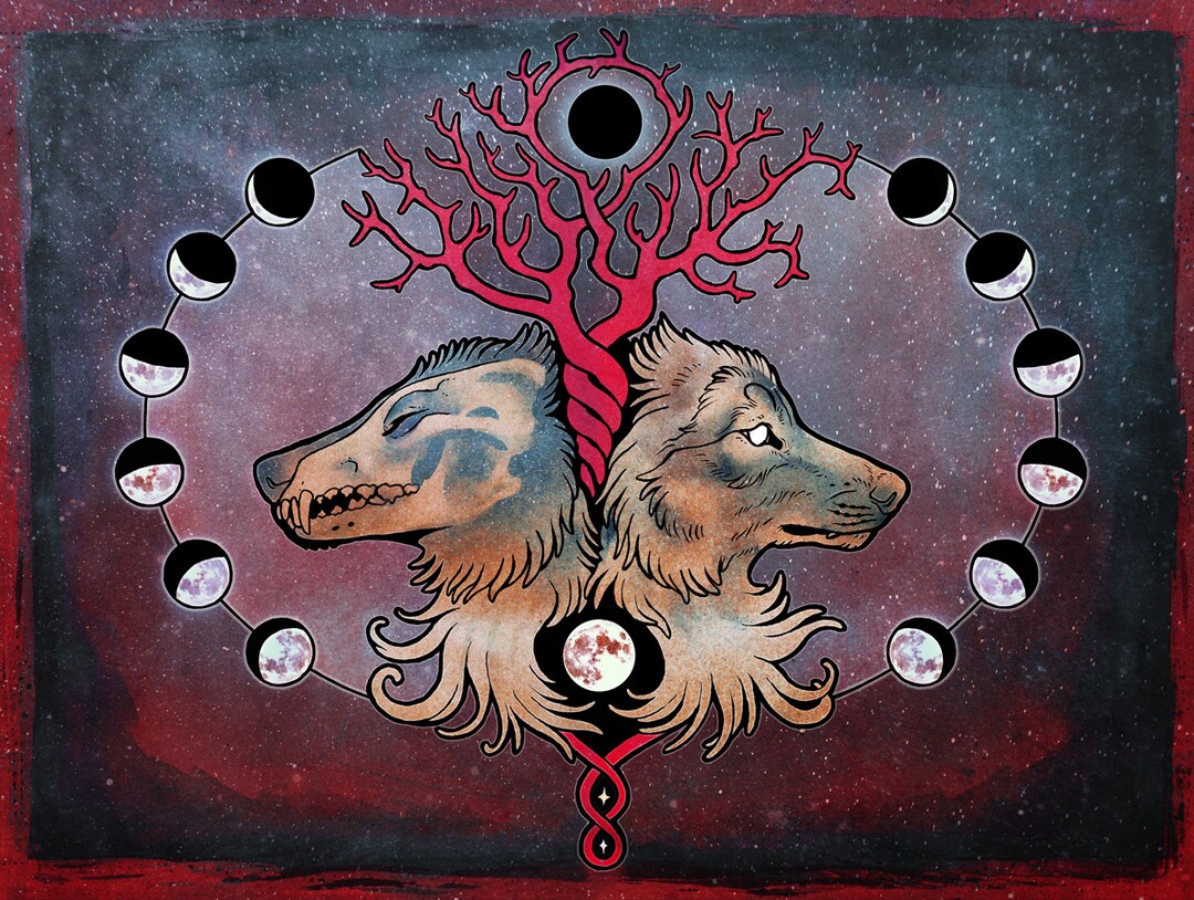 Janus Lustre Print - Etsy