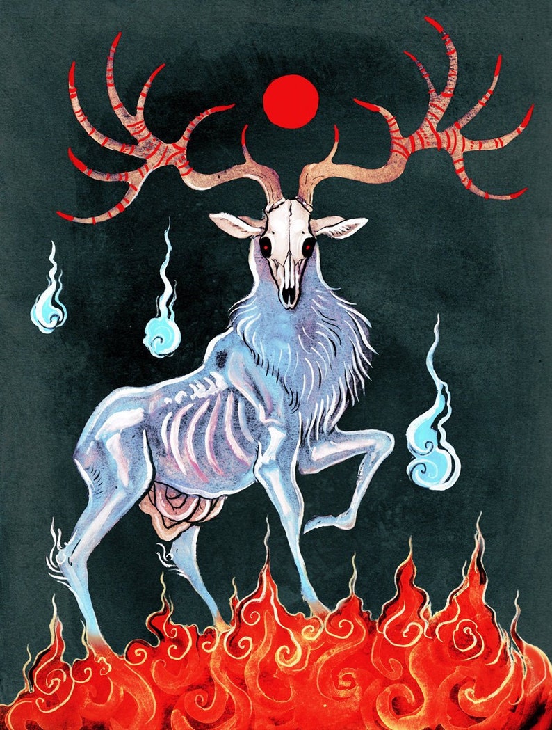 Wrathful Spirit 12x8 Lustre Print - Etsy