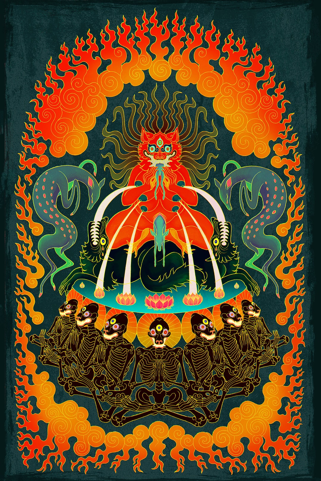 Primordial Mother Satin Photo Print - Etsy