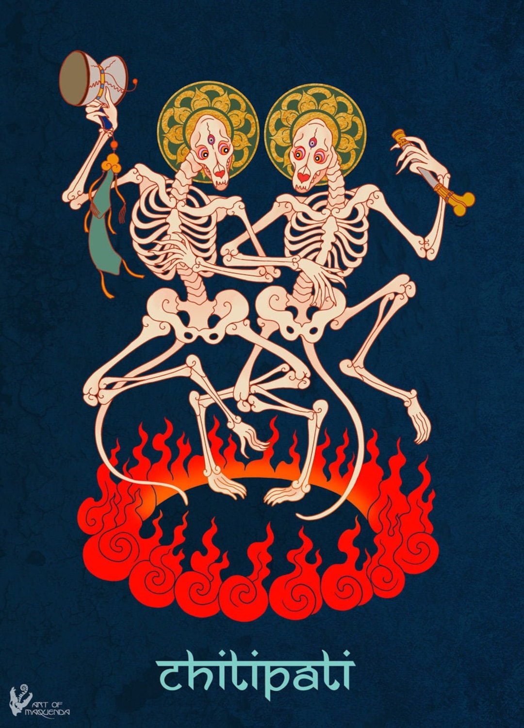 Chitipati 8x12" Lustre Print - Etsy