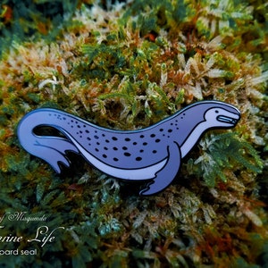 LIMITED EDITION Marine Life Pins - Leopard Seal Polar Bear Orca Killer ...