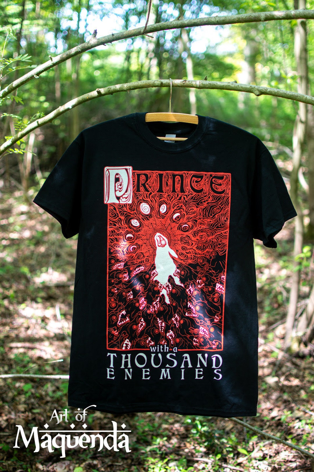 Prince With a Thousand Enemies Black Unisex T-shirt OFFICIALLY LICENSED ...