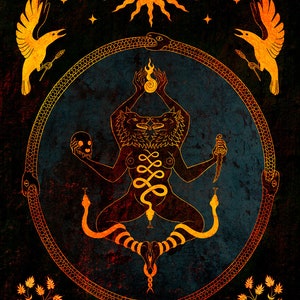 Divine Androgyne Lustre Print - Etsy