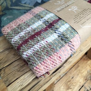 Recycled Welsh Woolen Blanket Throw Gift Made in Wales Choice of ...