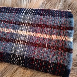 Recycled Welsh Woolen Blanket Throw Gift Made in Wales Choice of ...