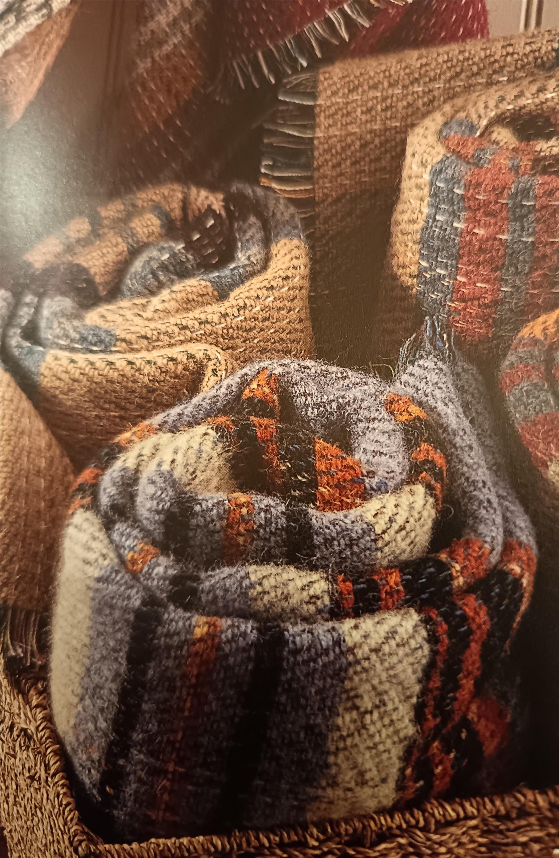 Recycled Welsh Woolen Blanket Throw Assorted Random Gift Made in Wales ...