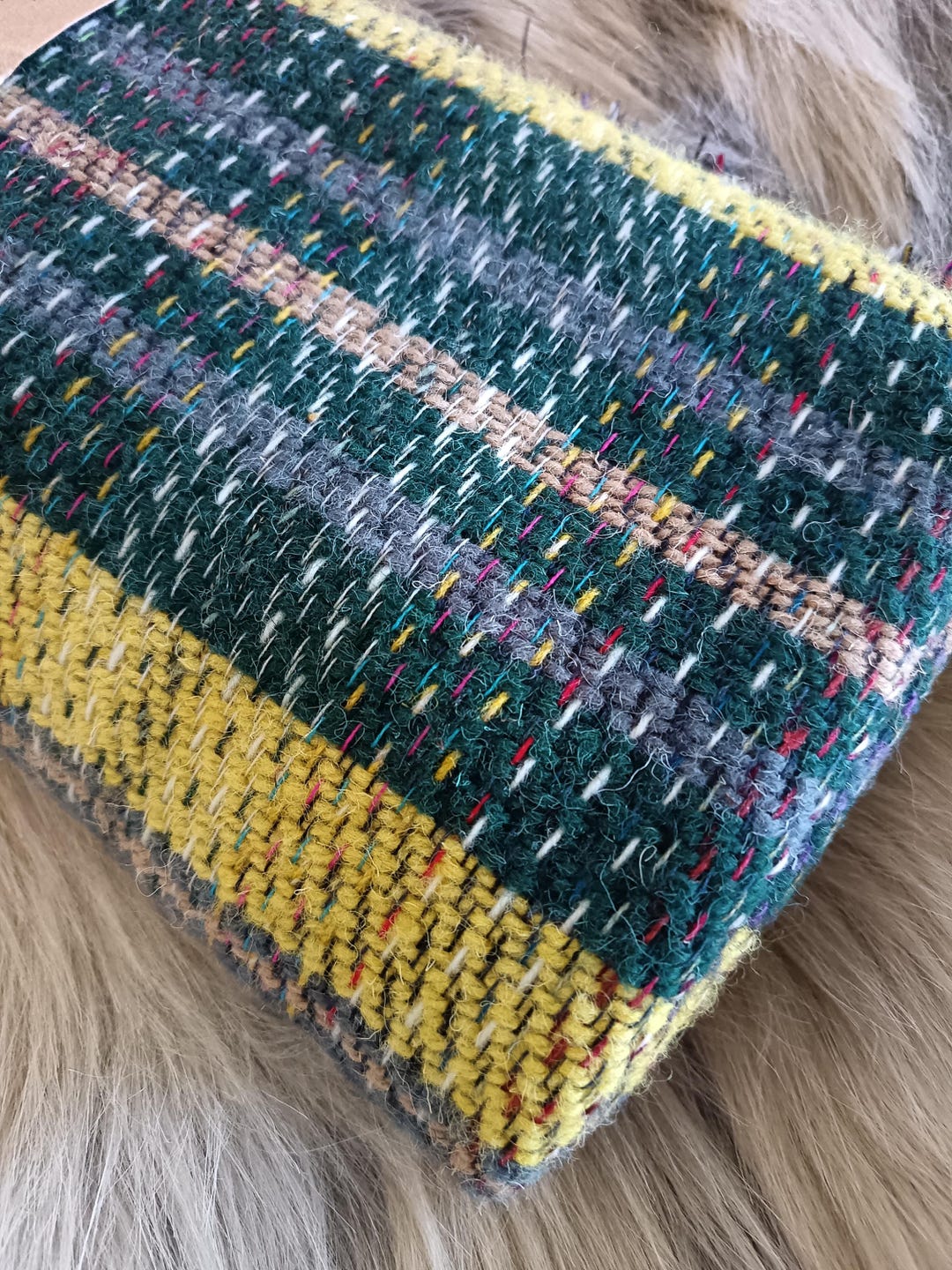 Recycled Welsh Woolen Blanket Throw Gift Made in Wales Choice of ...