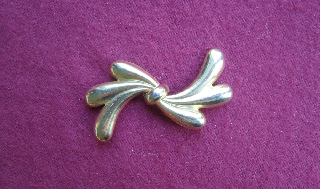 Vintage Gold Filled / Tone Classy Fashion Pin / Brooch - Etsy