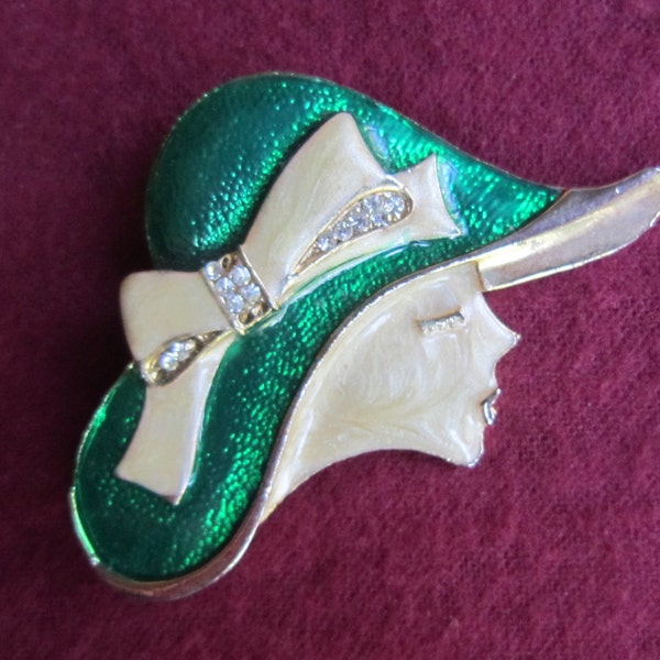Hat Brooch - Etsy