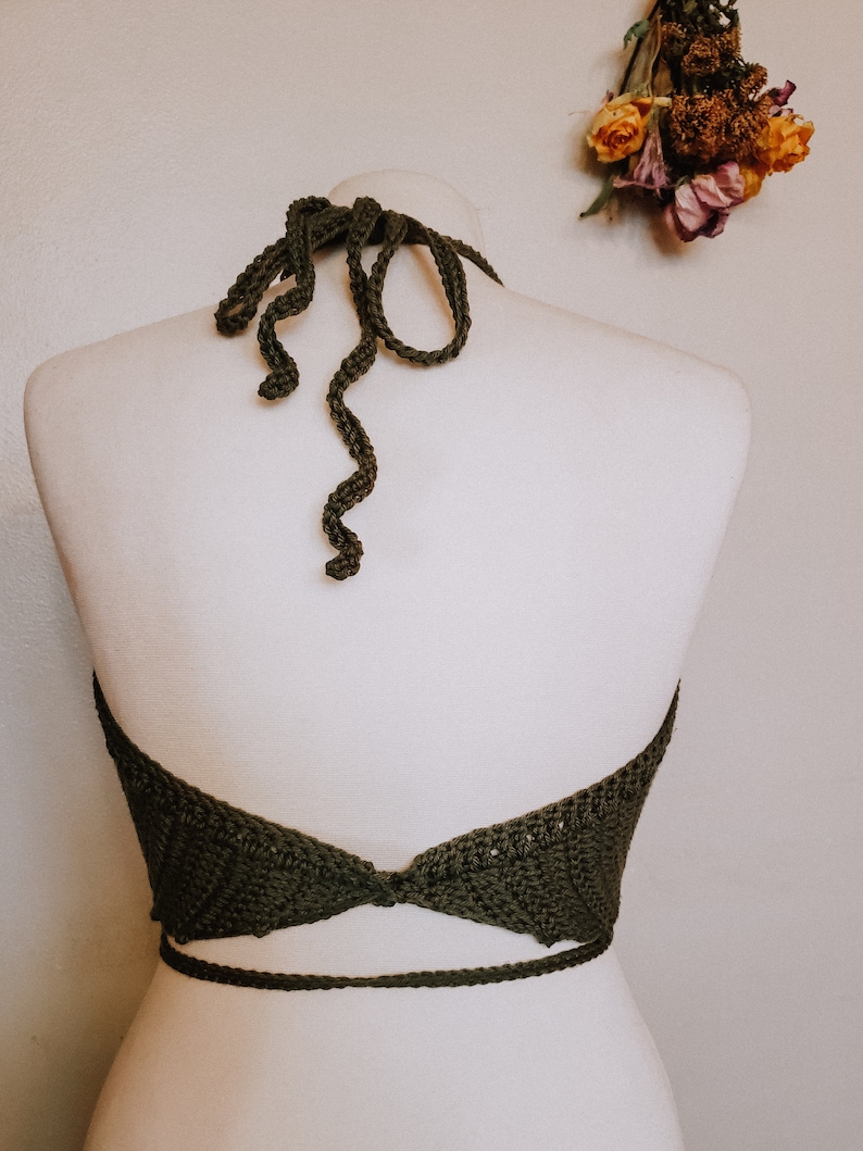 Women's Pot Leaf Crochet Top | 420 Festival Top | Marijuana Leaf Crop ...