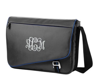Monogrammed laptop bag | Etsy
