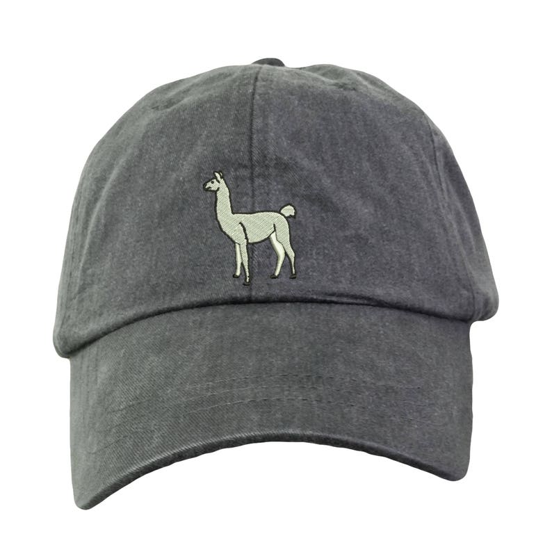 Llama Embroidered Baseball Hat. Llama Baseball Cap. Llama | Etsy