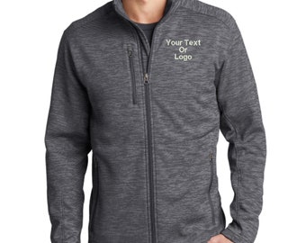 Business Logo Fleece Jacket - Etsy