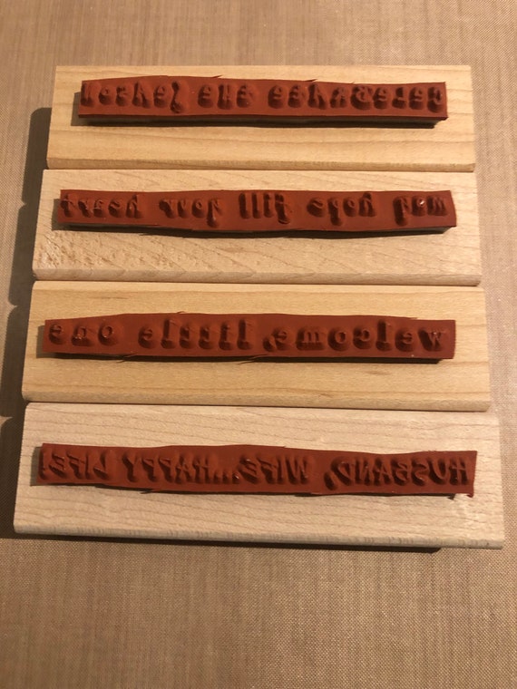 Papercraft Stampin Up Fun Phrases Stamp Set Stamping Craft Supplies ...