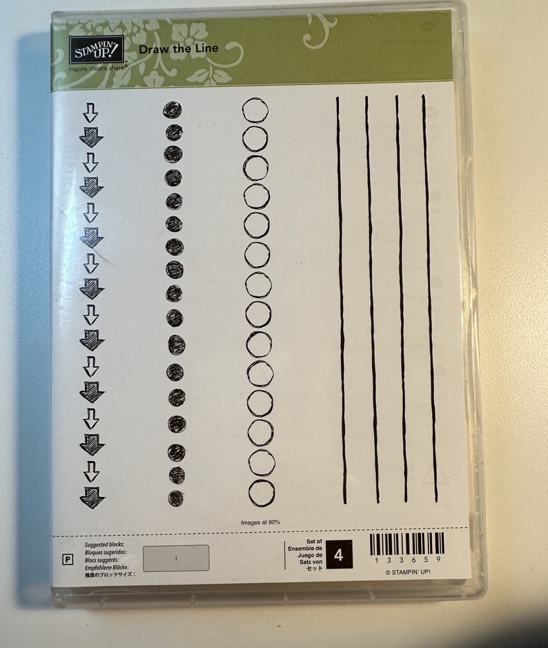 Stampin up "draw the Line" Stamp Set - Etsy
