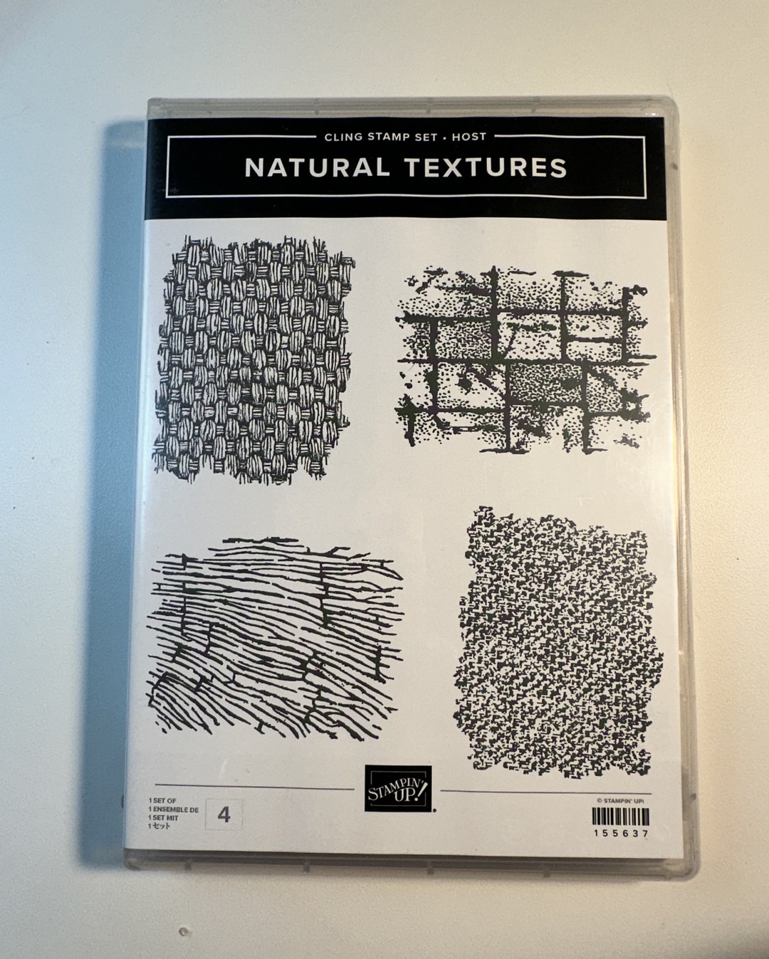 Stampin up "natural Textures" Stamp Set - Etsy