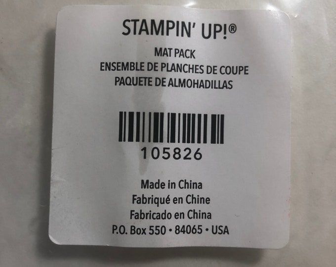 Mat Pack by Stampin Up - Etsy