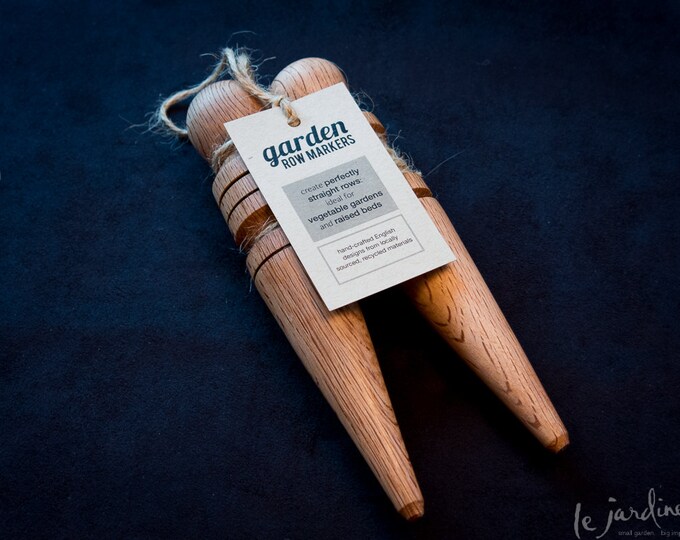 Hand-turned Garden Row Marker - Etsy
