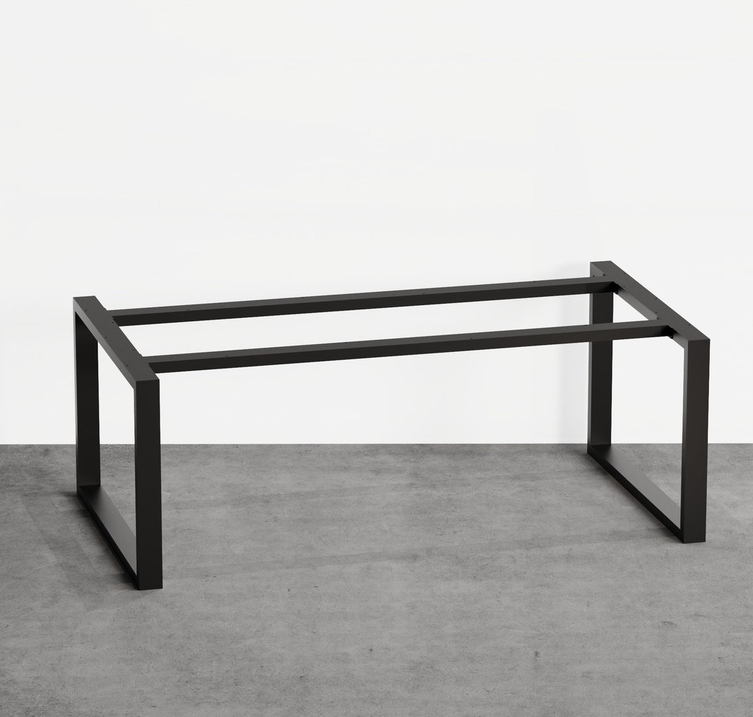 Structure of Table Legs X2 With Two Central Steel Bars - Etsy