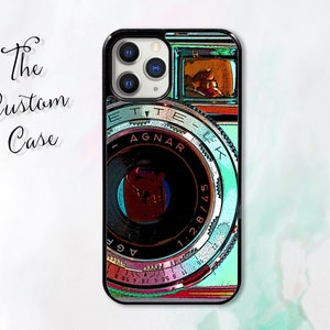 Hipster Vintage Camera Phone Case, Old Retro Camera Lens iPhone Cover ...