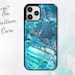 Crackled Turquoise Blue Stone Phone Case Lapis Lazuli Stone - Etsy