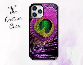 Peacock Feather Case - Etsy