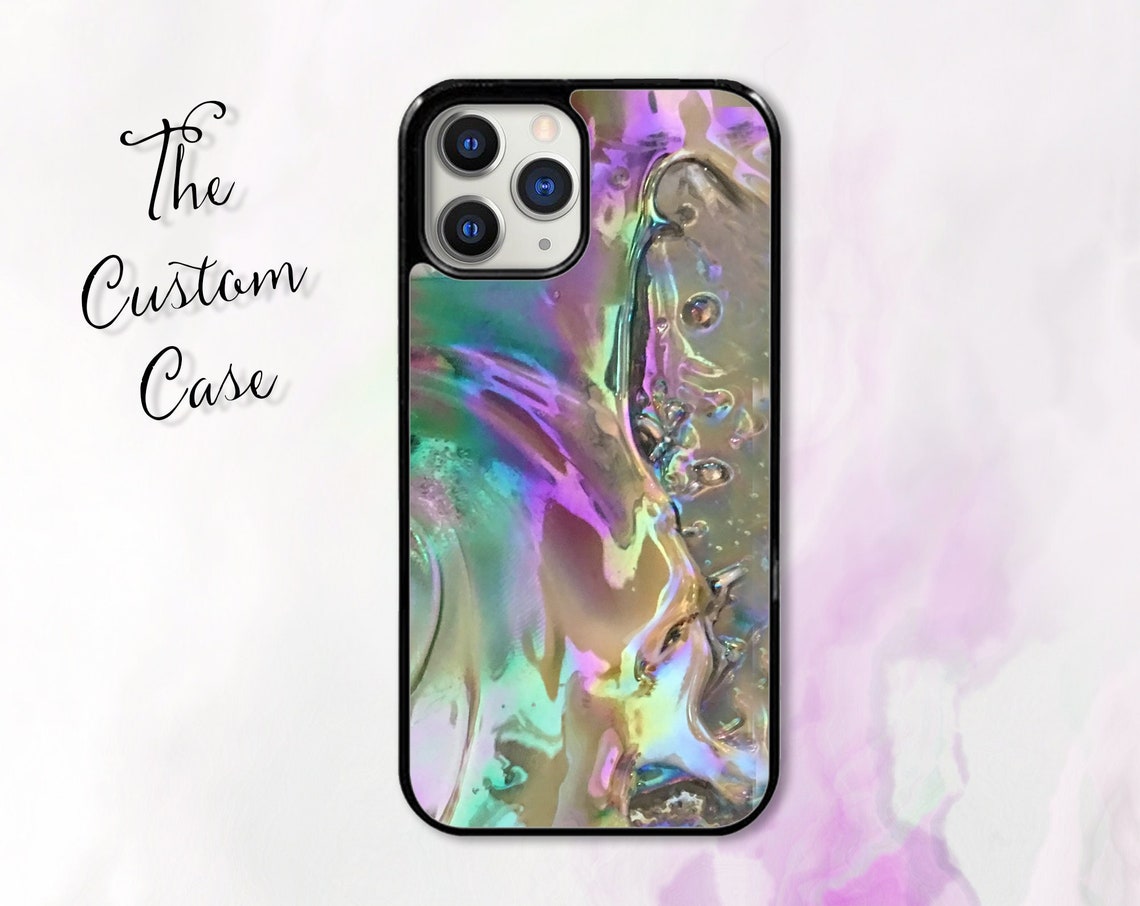 Rainbow Glass Phone Case Soft Rainbow Glass Phone Case - Etsy