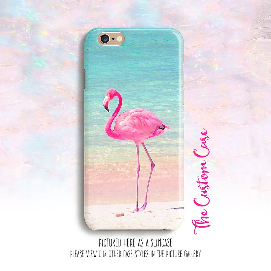Flamingo Phone Case Pink Flamingo Phone Case Neon Pink | Etsy