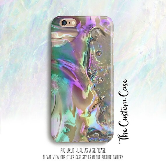 Rainbow Glass Phone Case Soft Rainbow Glass Phone Case | Etsy