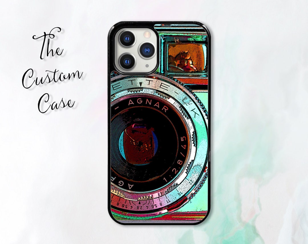 Hipster Vintage Camera Phone Case, Old Retro Camera Lens iPhone Cover ...