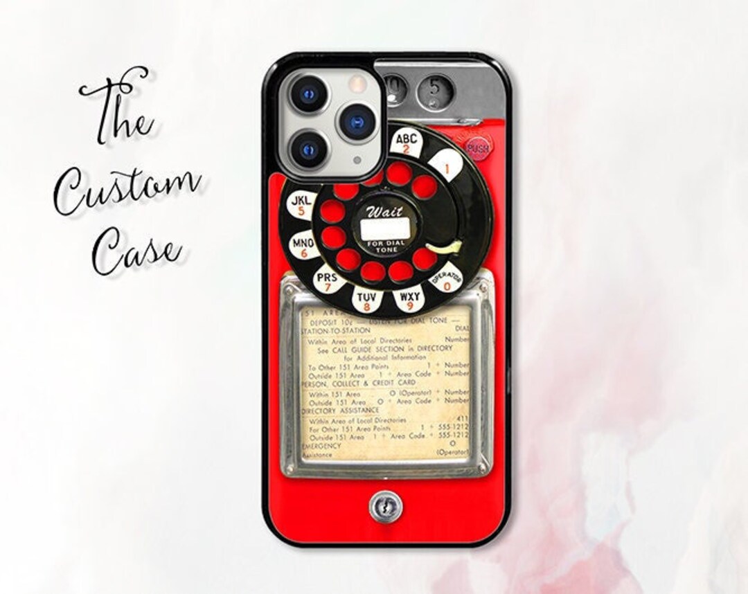 Retro Payphone iPhone 13 Pro, iPhone 11 12 13 Pro Max Case iPhone XR ...