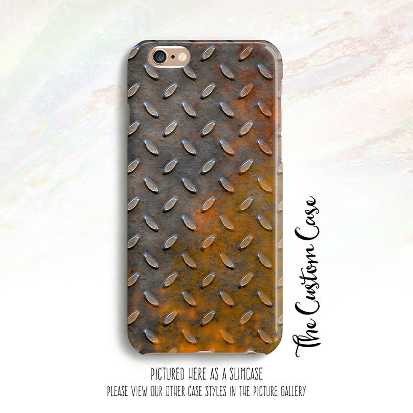 Industrial Metal Phone Case Rusted Metal Phone Case for | Etsy