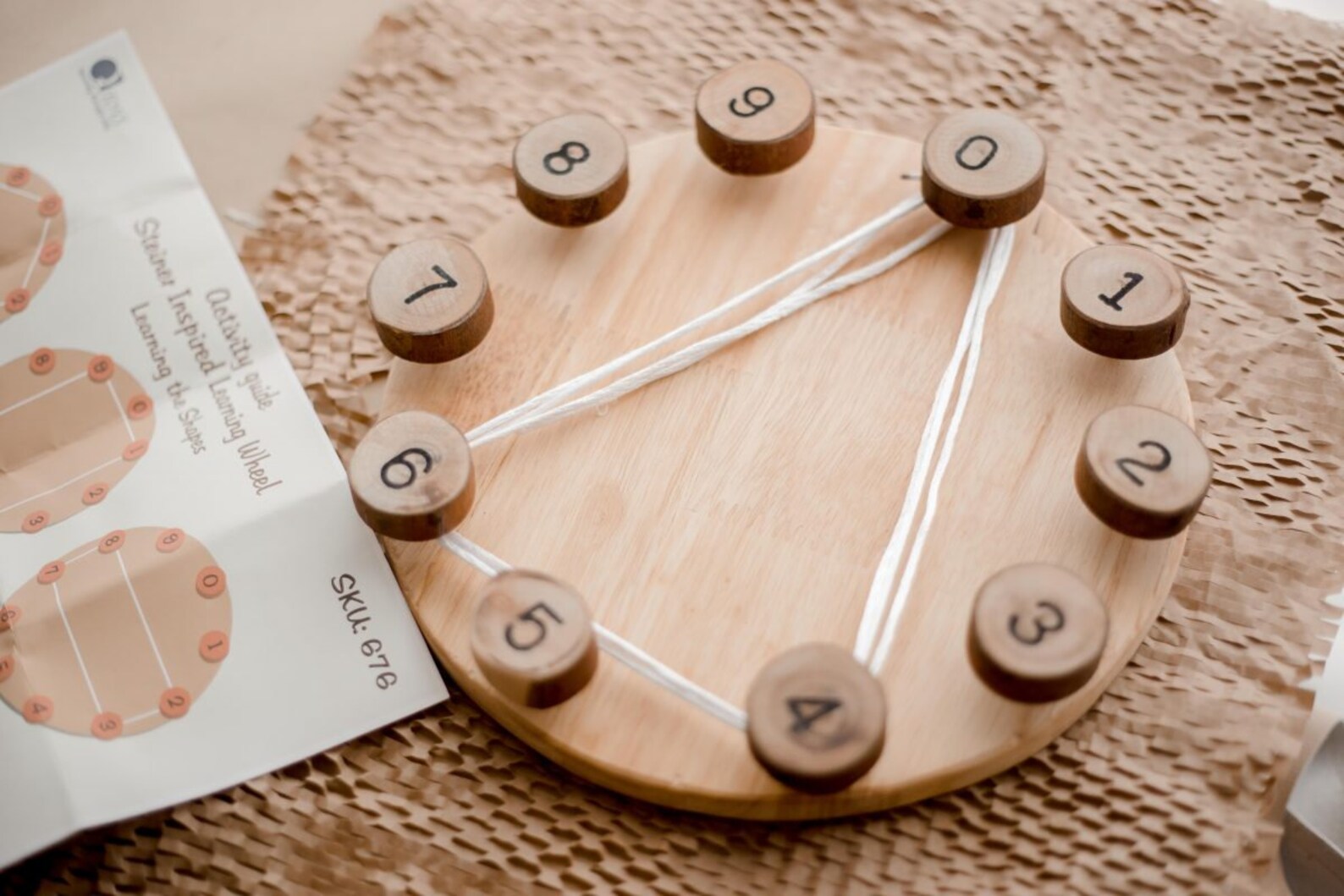 Steiner Inspired Maths Learning Wheel - Etsy