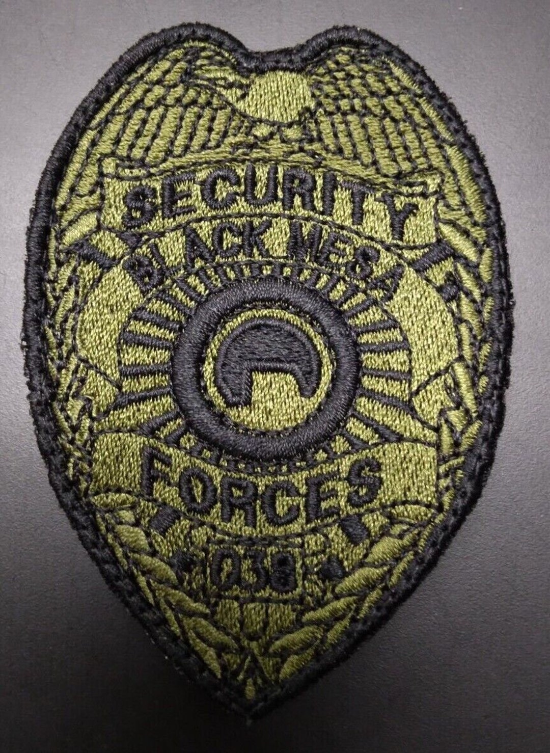 Black Mesa Security Forces Embroidered Badge Patch Half Life - Etsy