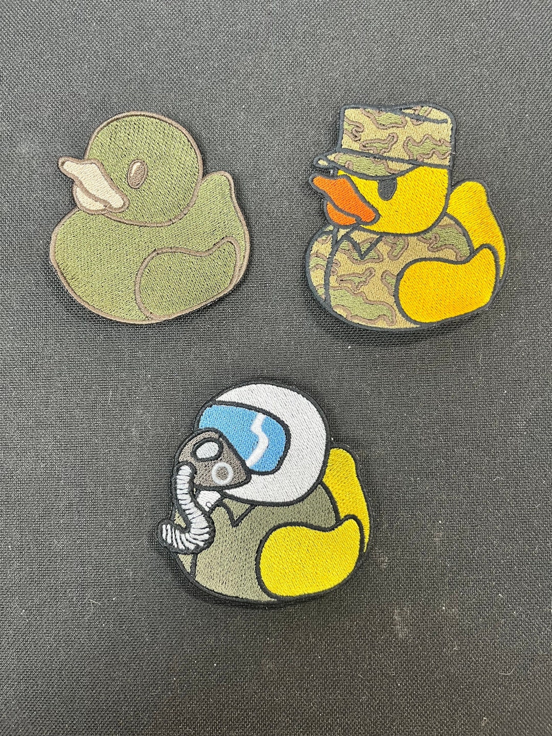 Military Style Rubber Ducky Patch Fully Embroidered - Etsy