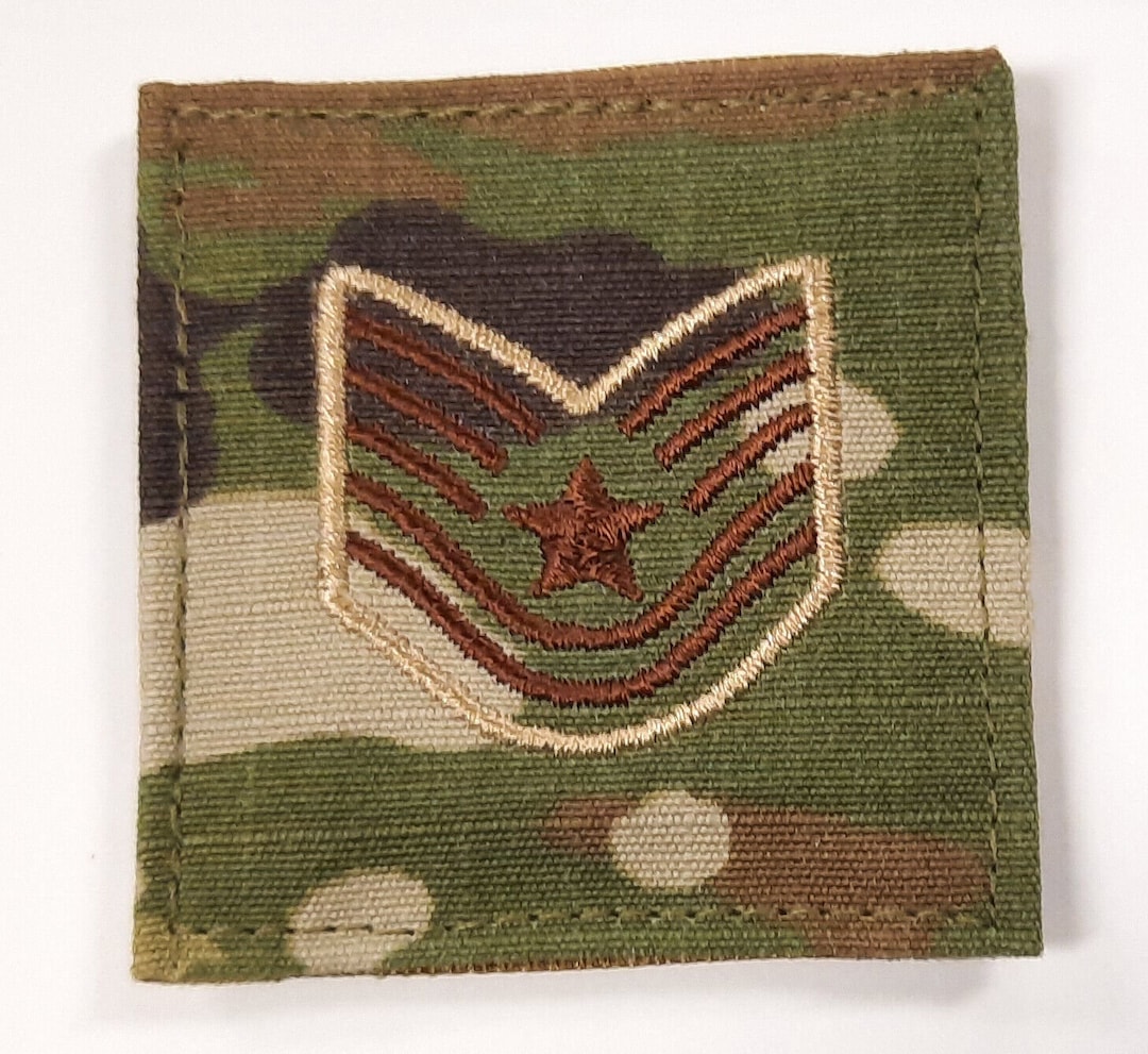US Air Force OCP Rank Tech Sgt Patch Uniform Ready - Etsy