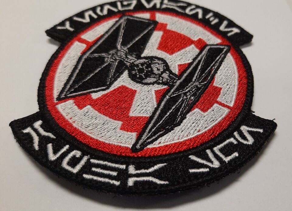Imperial TIE Fighter Vengeance Alpha Squadron Embroidered Star Wars ...