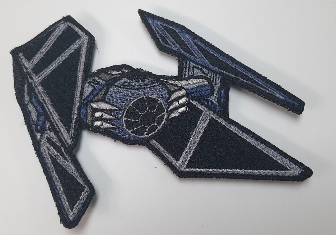 Imperial TIE Advanced "avenger" Fighter Embroidered Star Wars Patch Tie/ad - Etsy