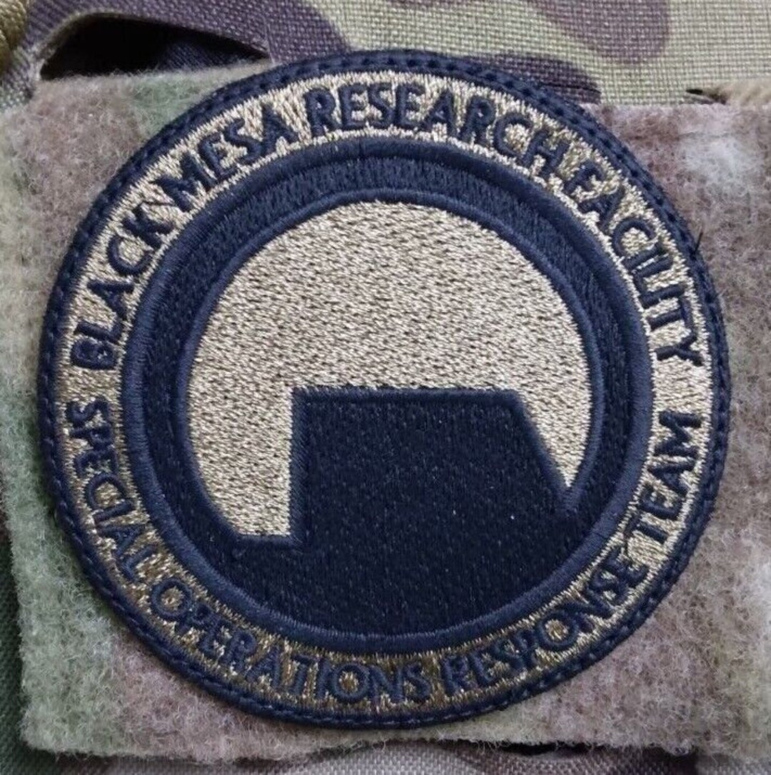Black Mesa Security Forces SORT 'SWAT' Logo Patch Half Life - Etsy
