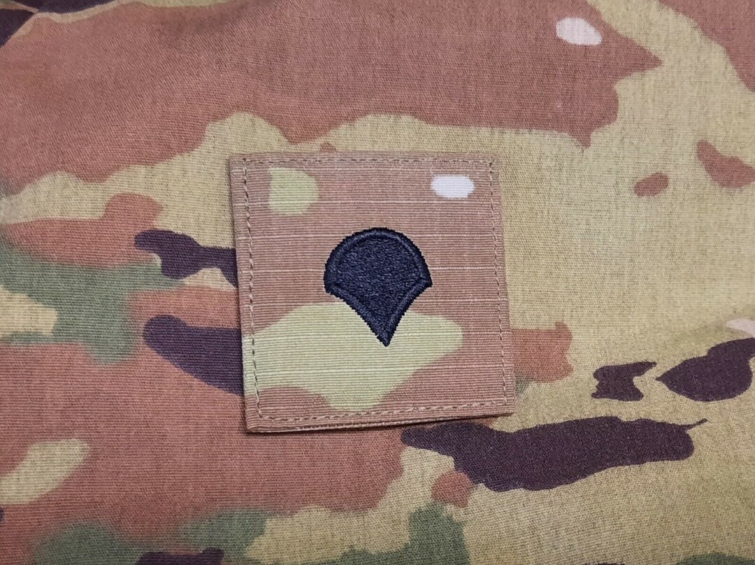 US Army OCP Rank E-4 Specialist Patch Uniform Ready - Etsy