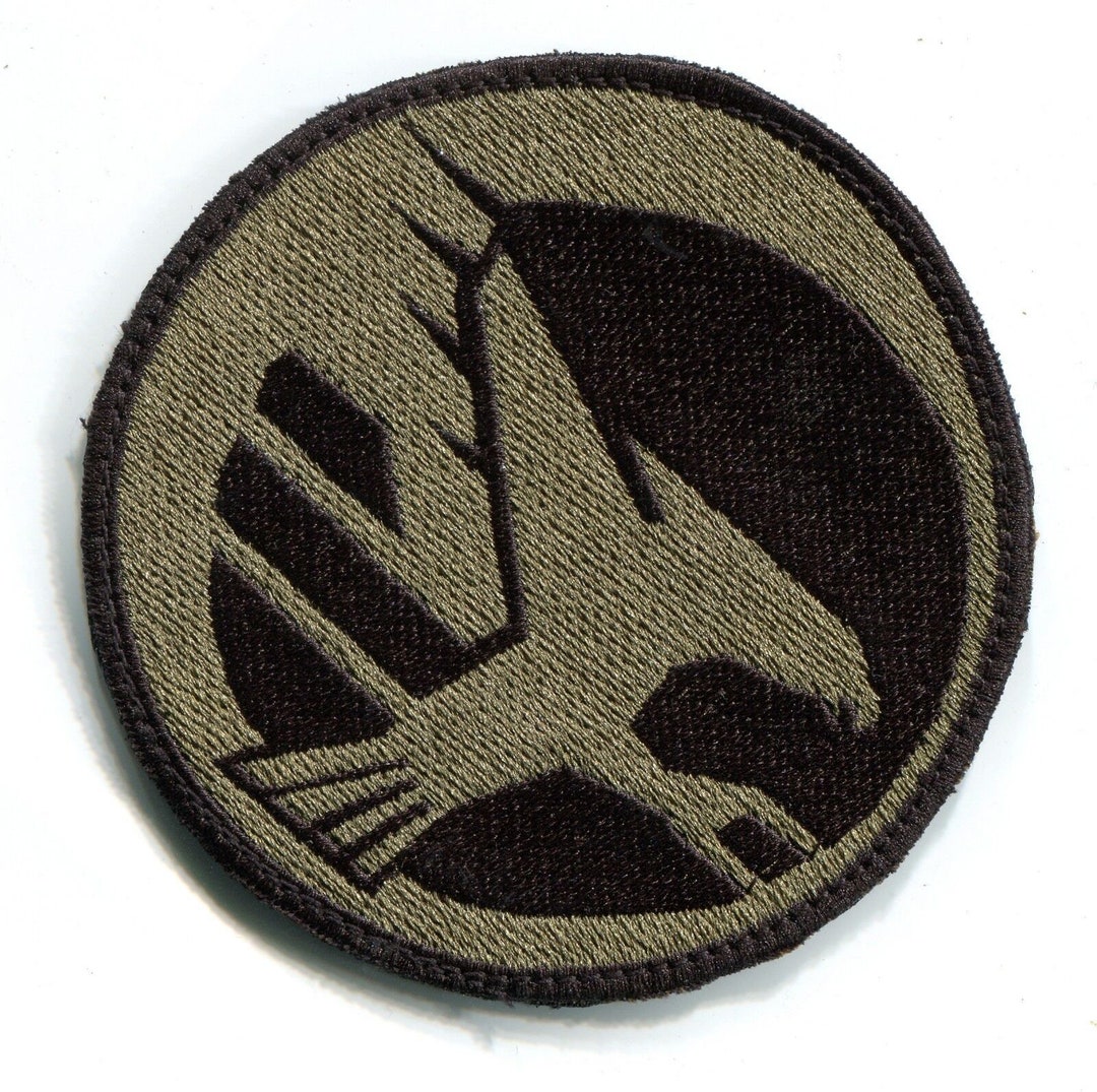 C&C GDI Eagle Patch Woodland Camo Right Shoulder Black Border Command ...