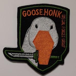 Goose Honk Metal Gear Solid Meme Patch - Etsy