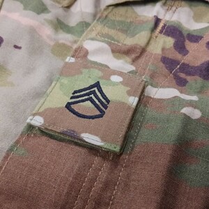 US Army OCP Rank E-6 Staff Sergeant Patch Uniform Ready - Etsy