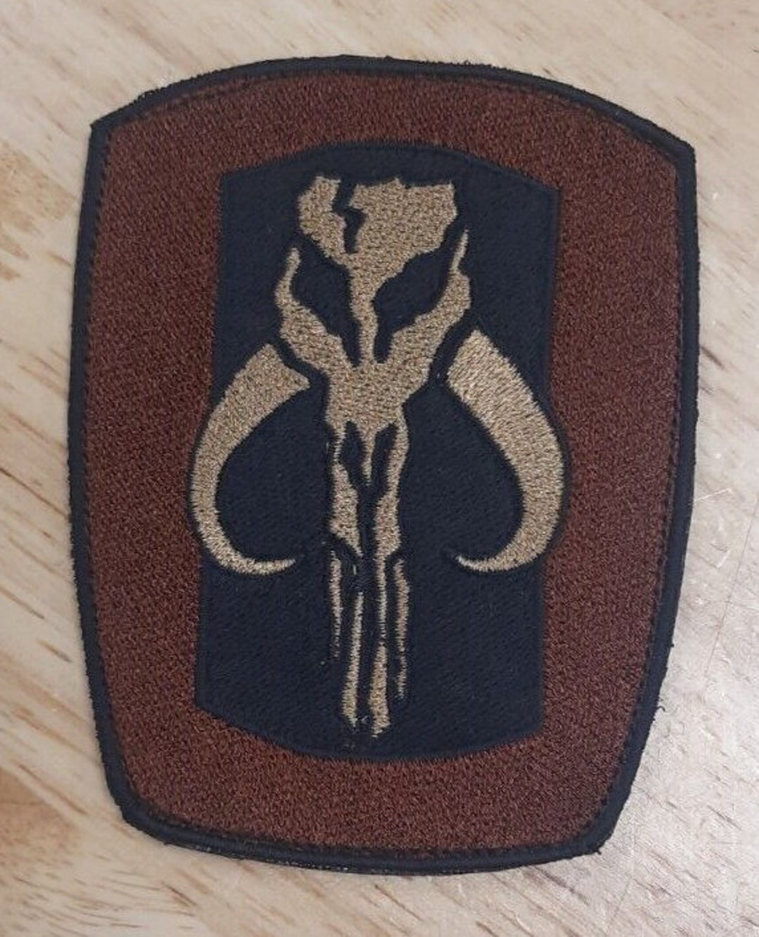 Mandalorian Mythosaur Signet Shoulder Armor Patch OCP Multicam Camo 4x3 ...