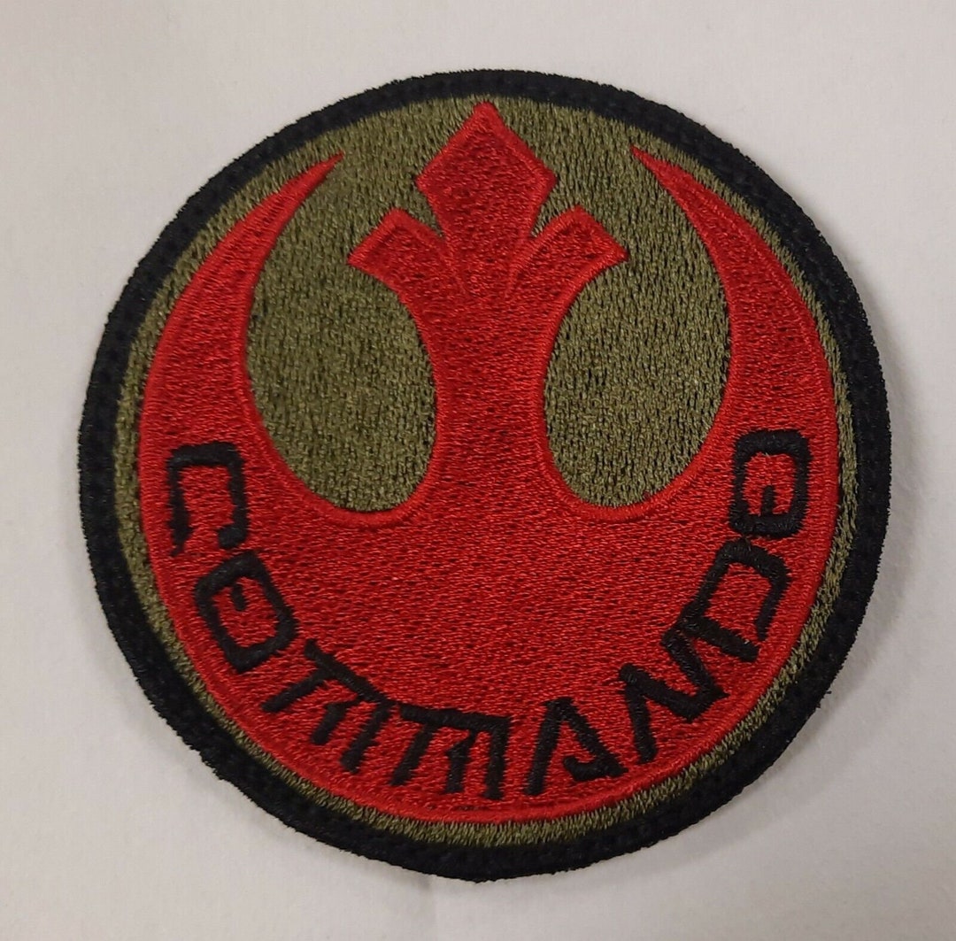 Star Wars Rebel Alliance Commando Emblem Patch Red Green - Etsy