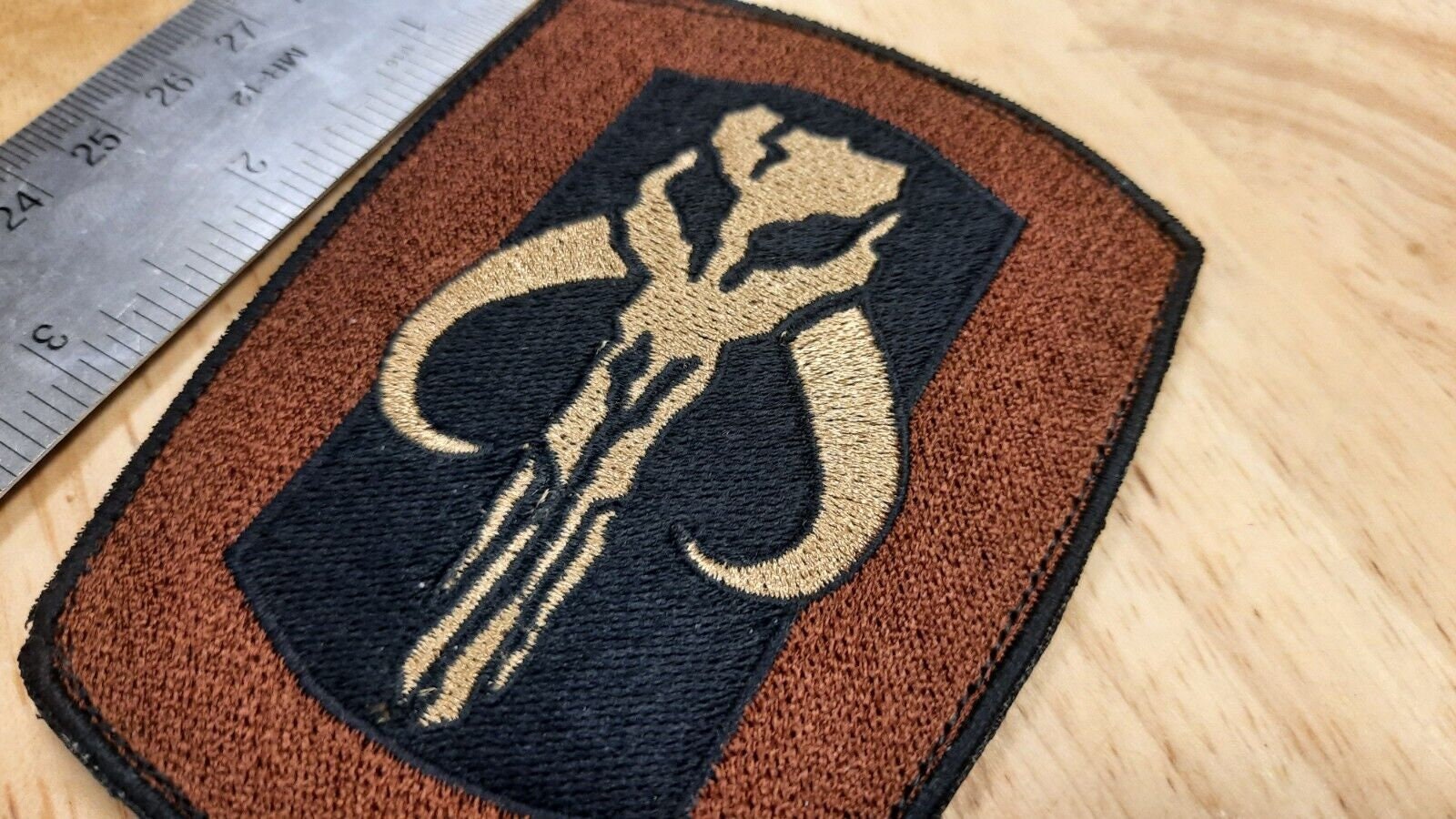 Mandalorian Mythosaur Signet Shoulder Armor Patch OCP Multicam Camo 4x3 ...