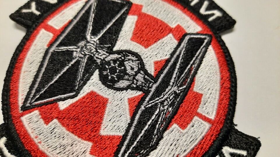 Imperial TIE Fighter Vengeance Alpha Squadron Embroidered Star Wars ...